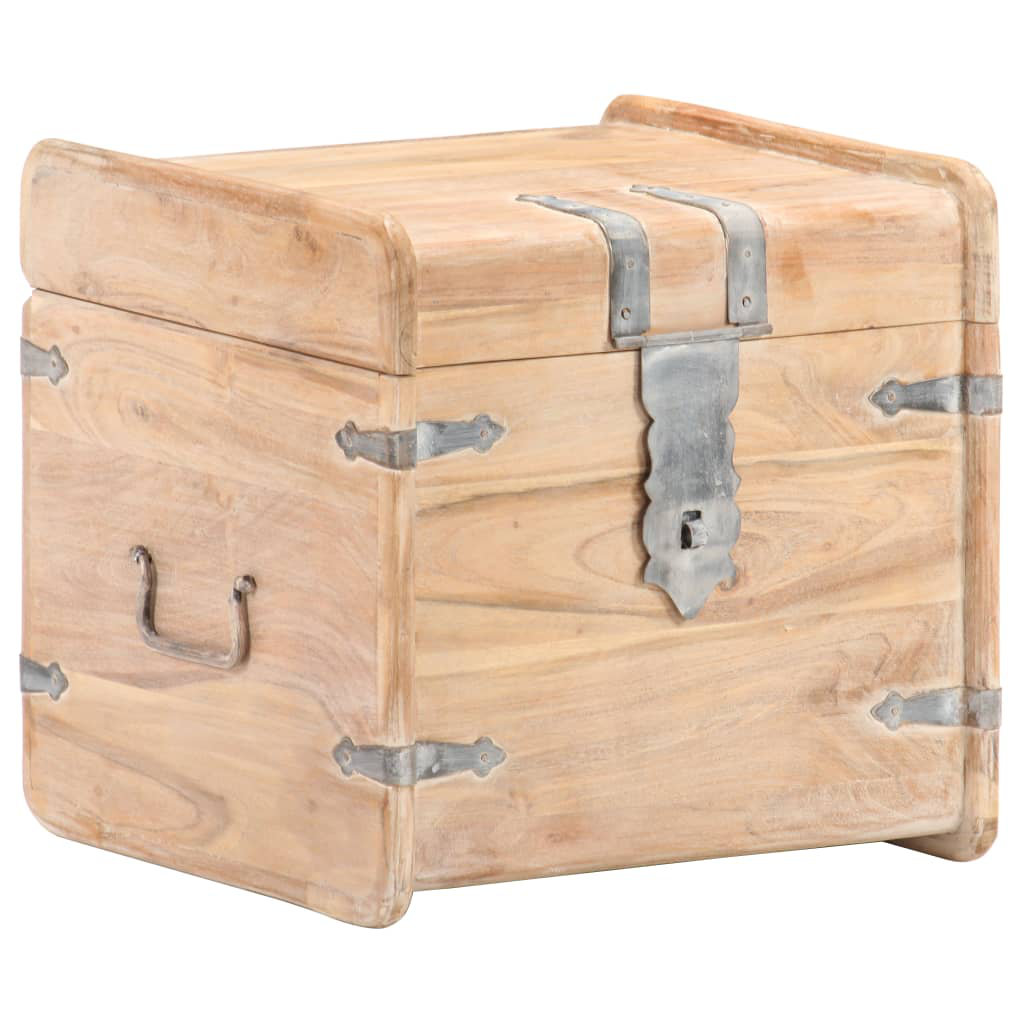 Union Rustic Storage Chest Storage Box Trunk with Lock for Bedroom ...