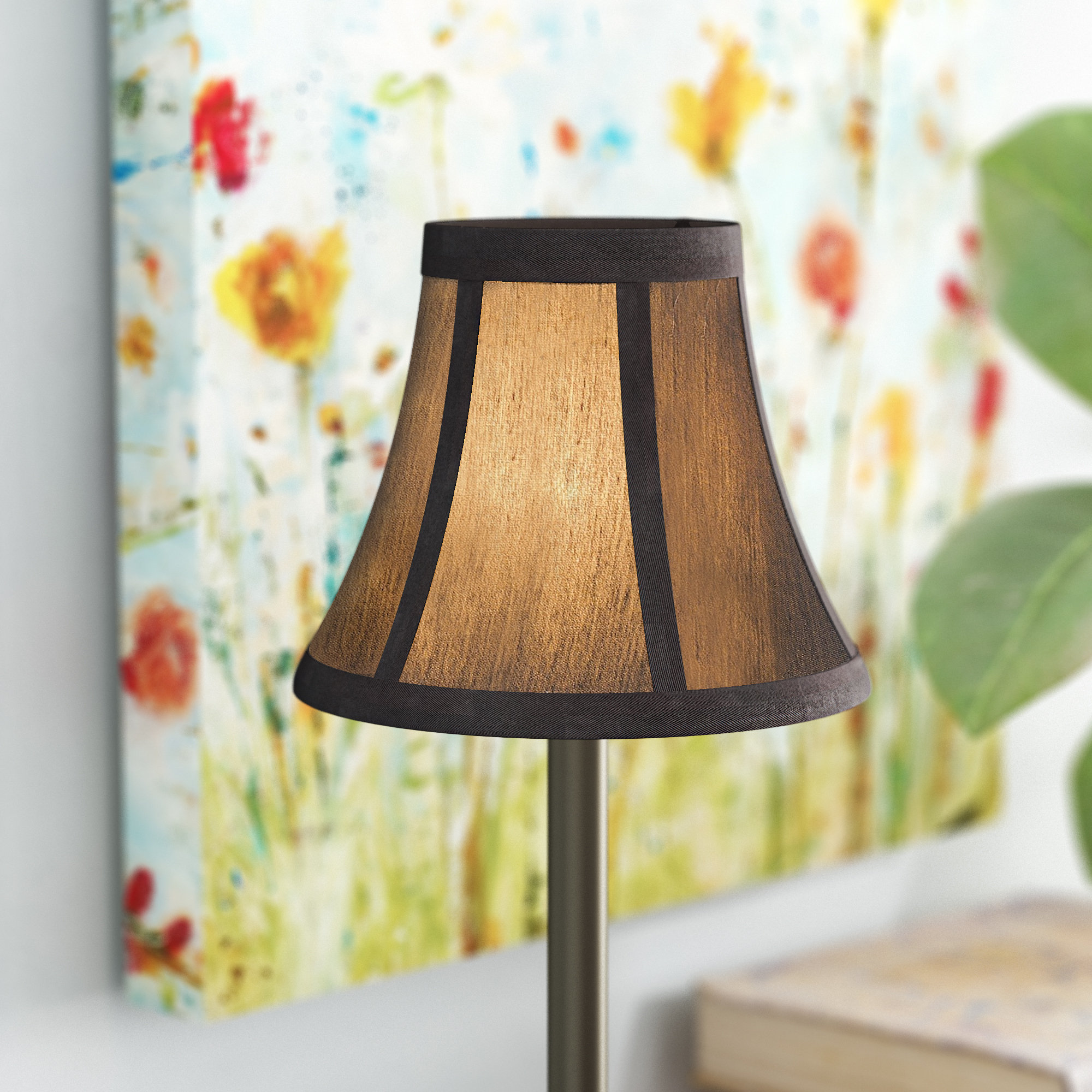 Red Barrel Studio® 5'' H Fabric Bell Candelabra Shade & Reviews | Wayfair