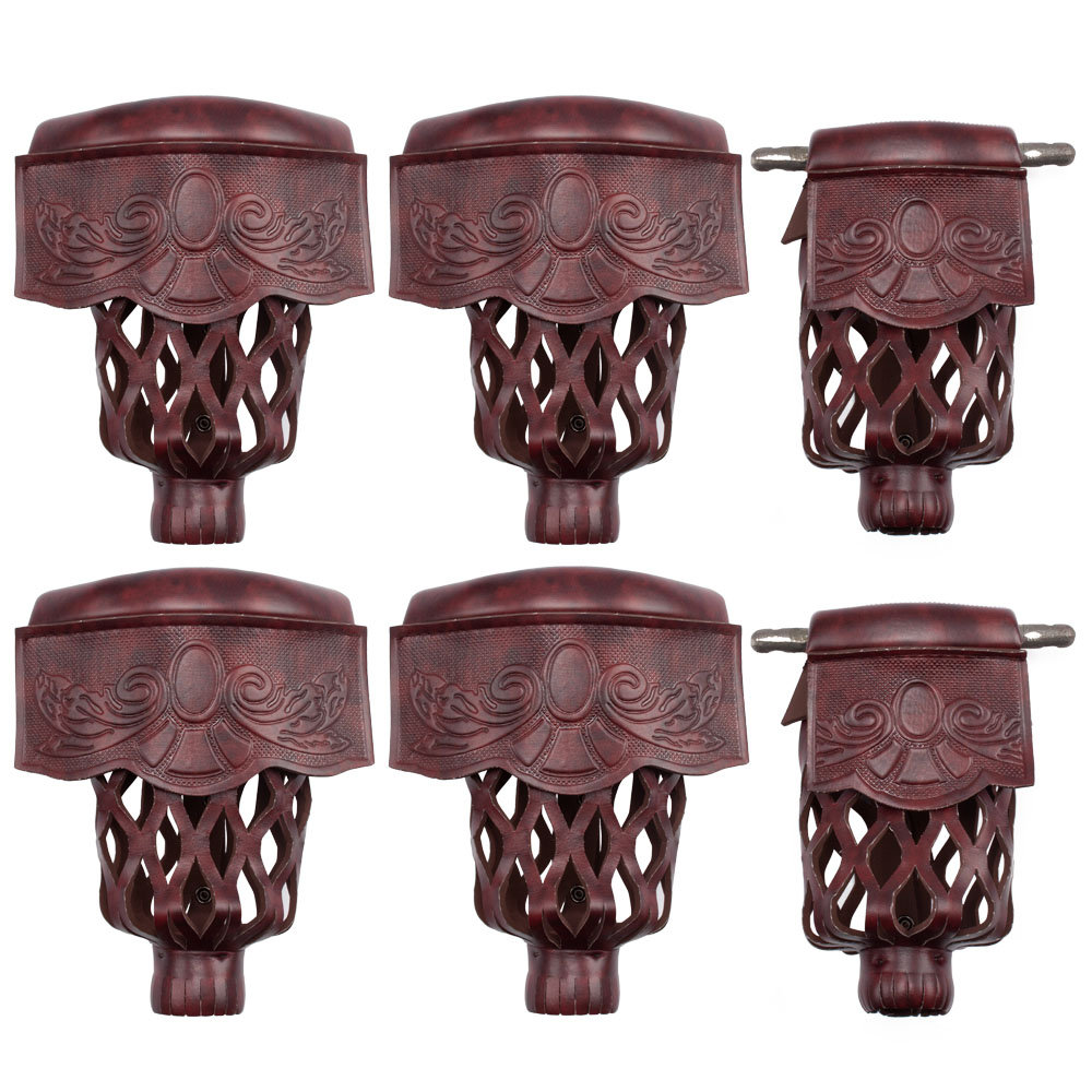 GSE Games & Sports Expert 6 Piece PU Leather Billiard Pool Table ...