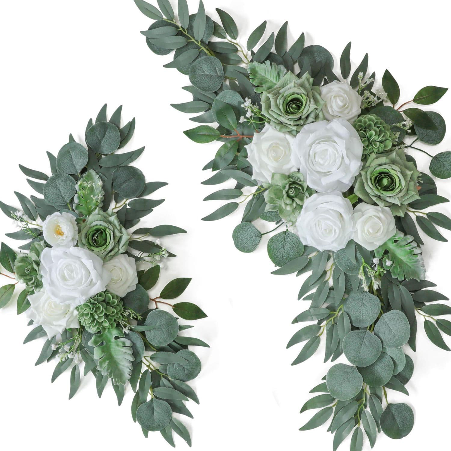 Primrue Artificial wedding arch flowers for welcome signs and ceremony ...