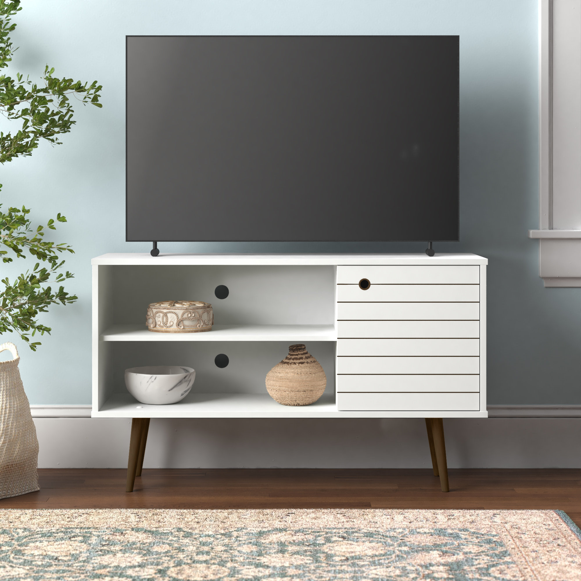 Zipcode Design™ Darryl TV Stand for TVs up to 43" & Reviews | Wayfair