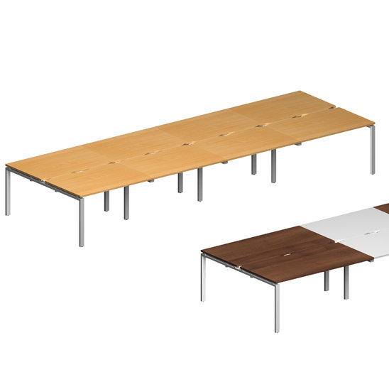 Home & Haus Revamp II Metal Base Floating Desk | Wayfair.co.uk