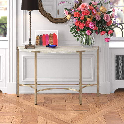 Half-Moon Console Tables You'll Love | Wayfair