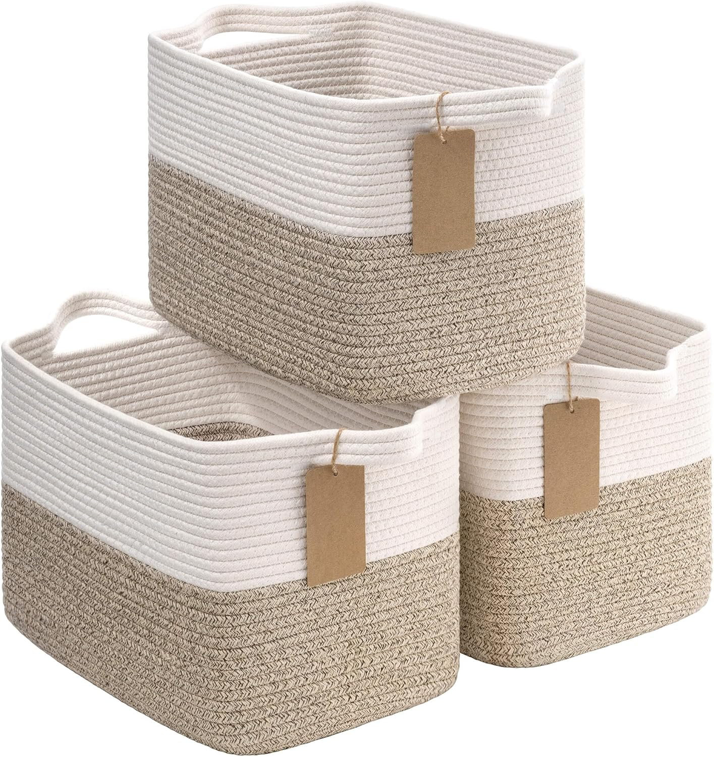 Beachcrest Home The Storage Baskets for Organizing Woven Rope Basket ...