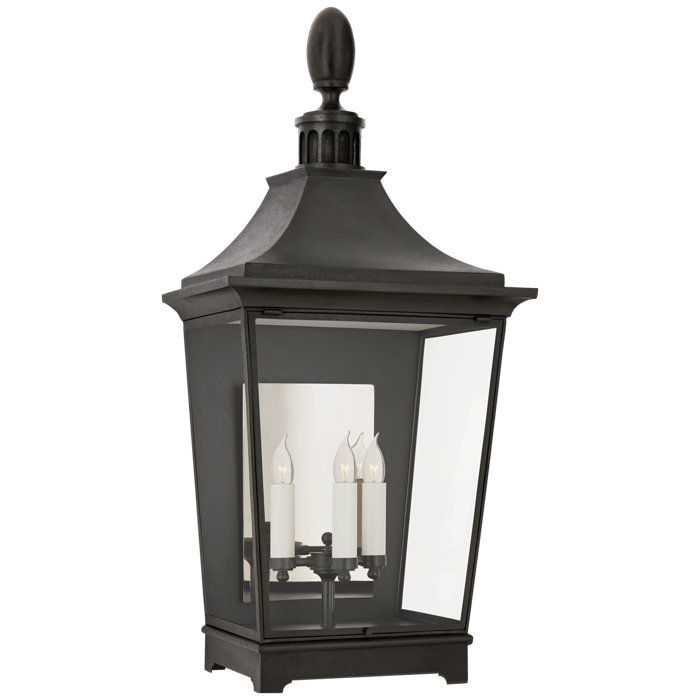 Visual Comfort Rosedale 3 - Light Outdoor Wall Lantern | Perigold
