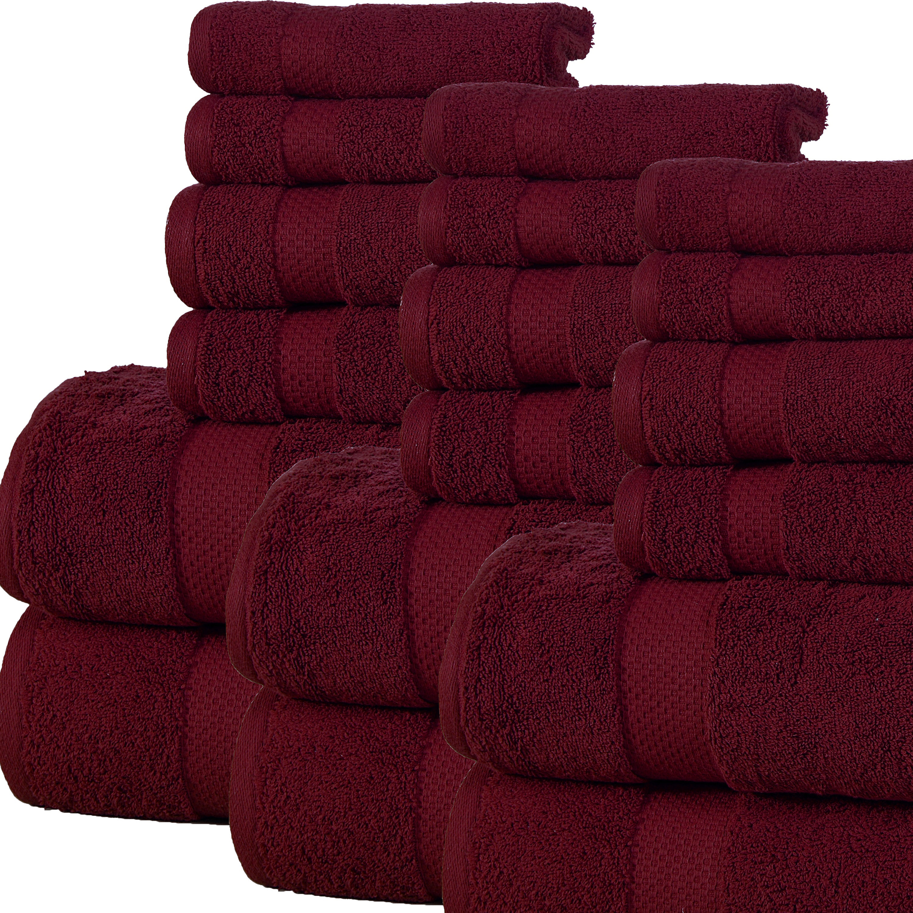 Latitude Run® Brynesha 18 Piece 100% Cotton Towel Set & Reviews | Wayfair