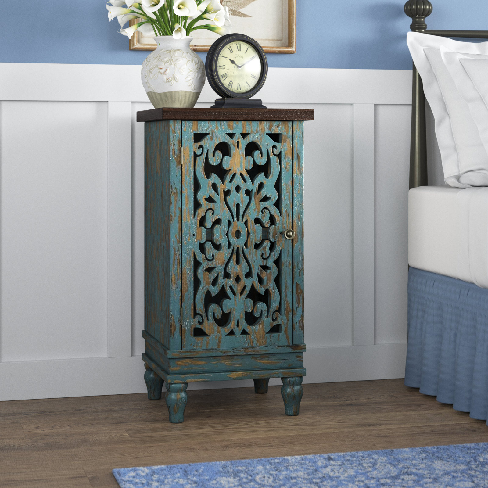 Tall Narrow Accent Cabinet