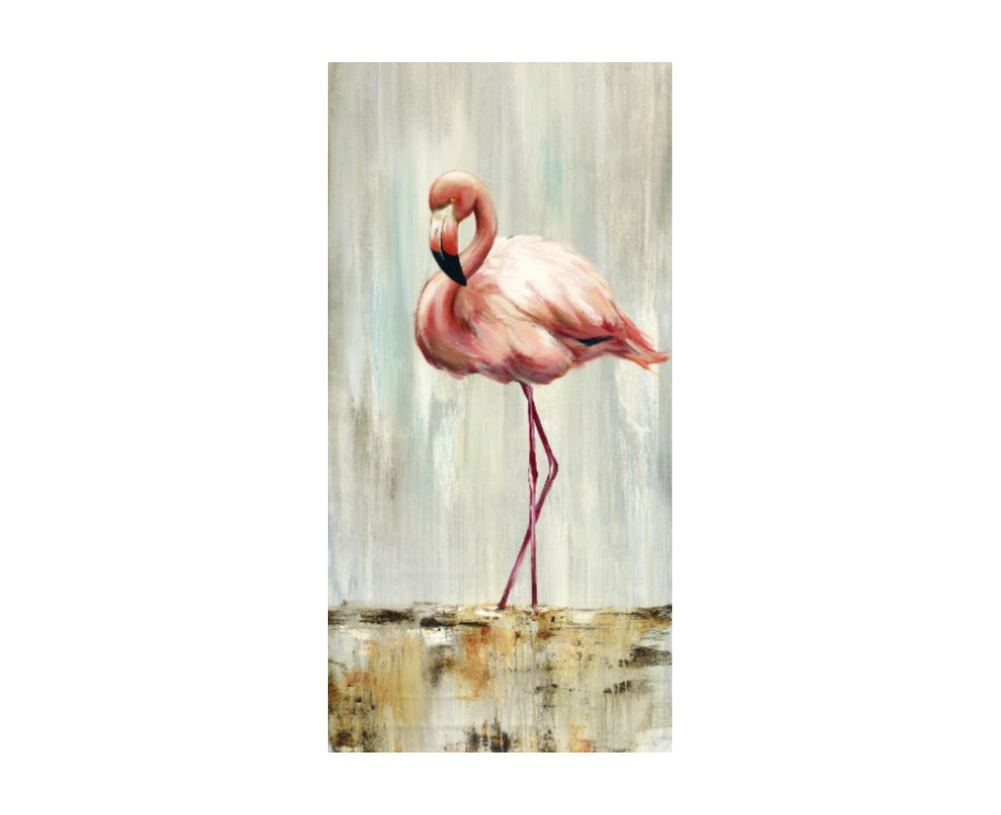 Chelsea Art Studio Flamingo IV by Michelle Bennett - Graphic Art | Wayfair