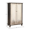 Furniture Classics Nagle 2 - Door Armoire | Perigold