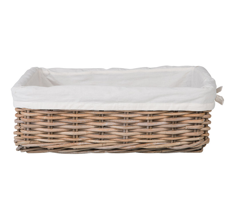 Beachcrest Home™ Ayriauna Shelf & Under Bed Rattan Basket & Reviews ...