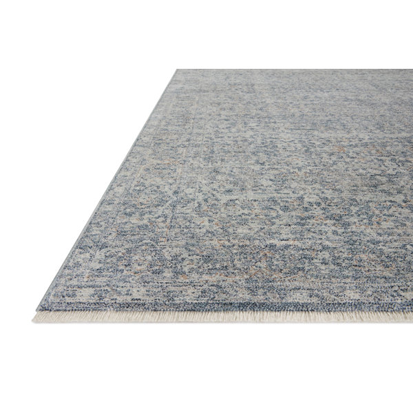 Angela Rose x Loloi Blake Denim / Taupe Area Rug & Reviews | Wayfair