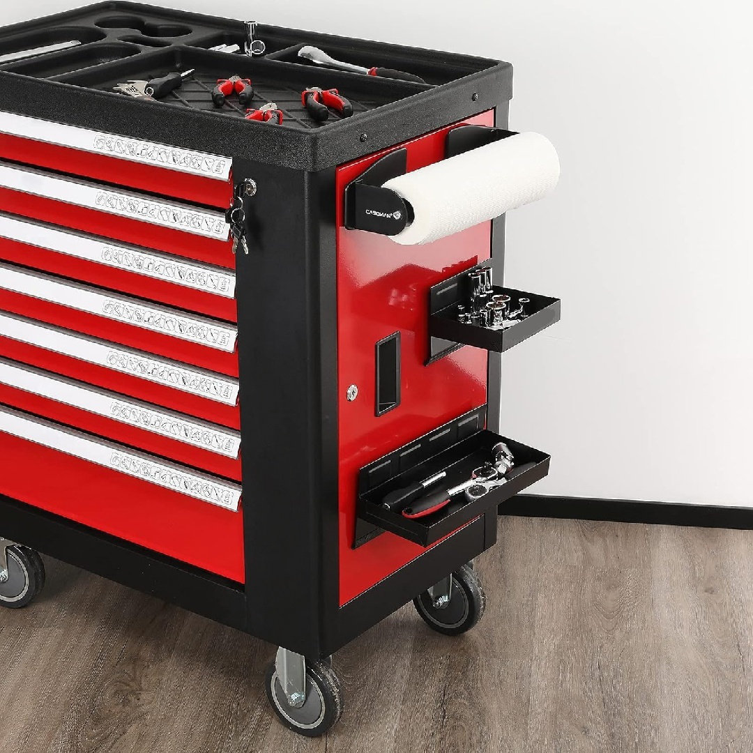 WFX Utility™ 4-Piece Magnetic Toolbox Shelf Set, 12 × 5 × 5, Black ...