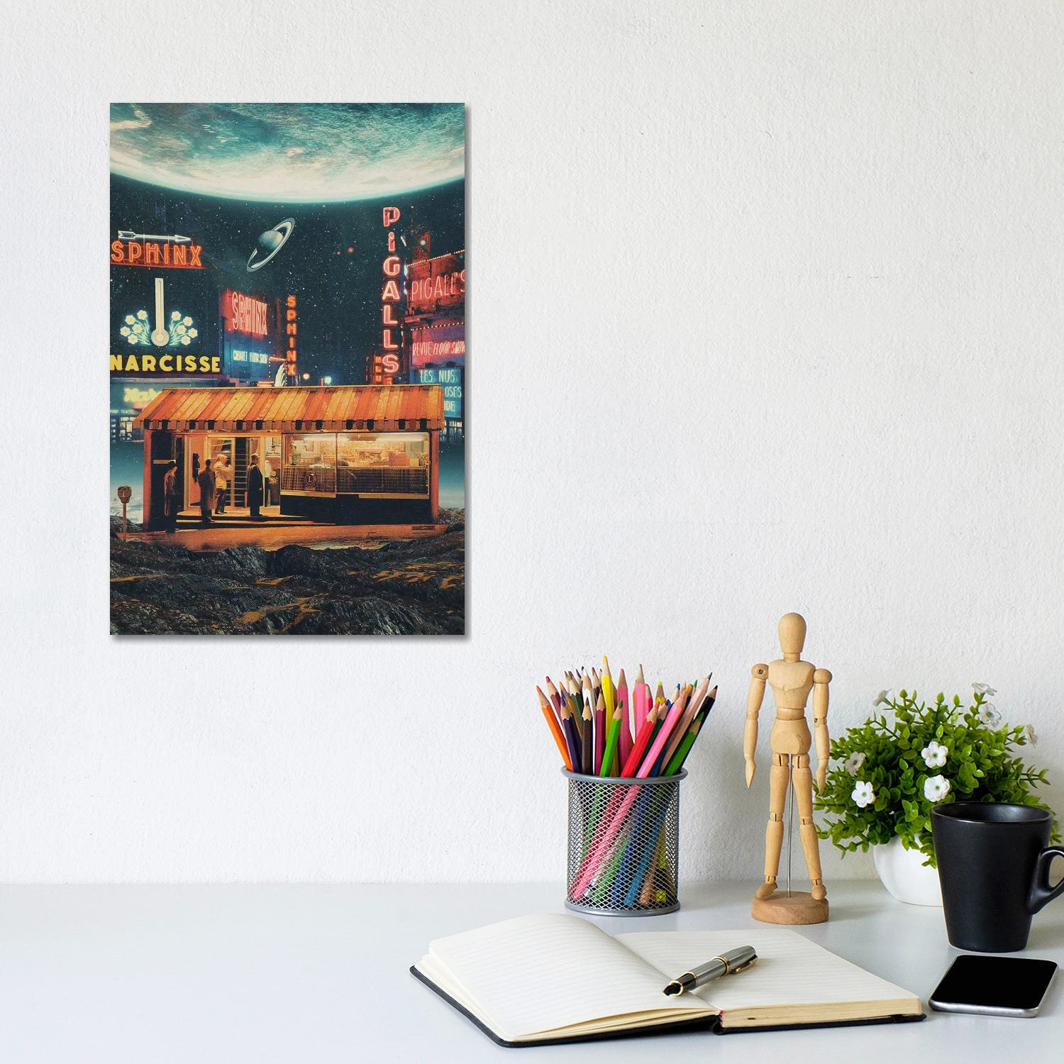 Winston Porter A Postcard From Year 2347 | Wayfair