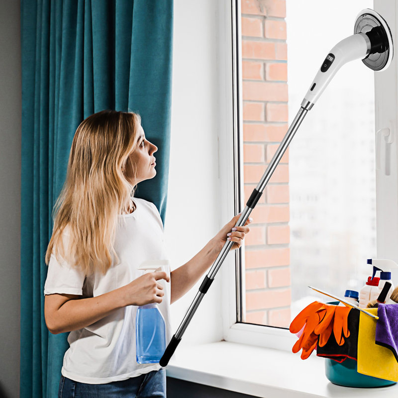 Symple Stuff Electric Scrubber Cordless Cleaning Scrubber Kitchen ...