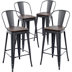 17 Stories Burney Counter Stool with Metal Frame & Reviews | Wayfair