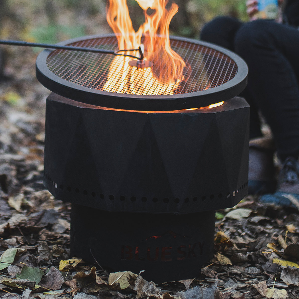 Blue Sky Outdoor Living Round Fire Pit Spark Screen - Wayfair Canada
