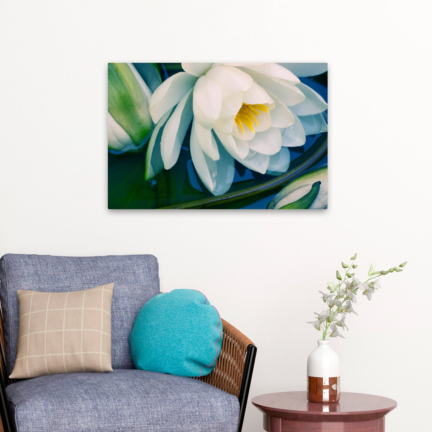Red Barrel Studio® Plants, Flowers, Calico Print On Demand Wall Art ...