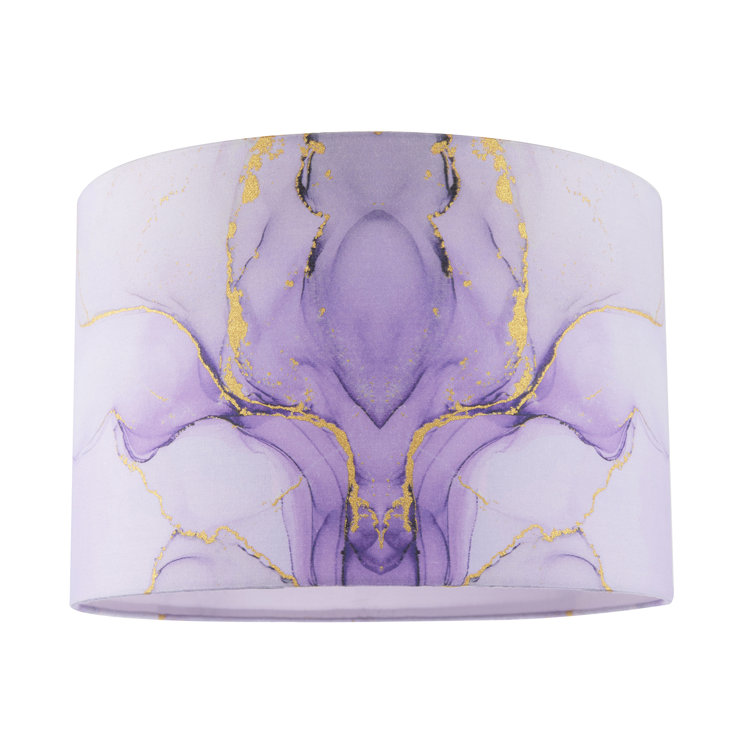 Fairmont Park 20cm H Cotton Lamp Shade Lilac | Wayfair.co.uk