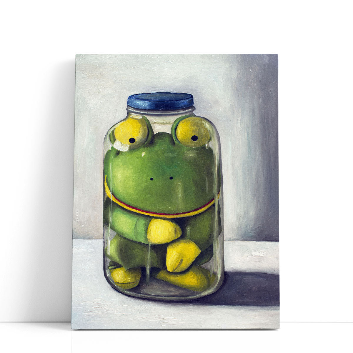 Red Barrel Studio® Preserving Childhood Frog - Canvas Print Wall Art ...