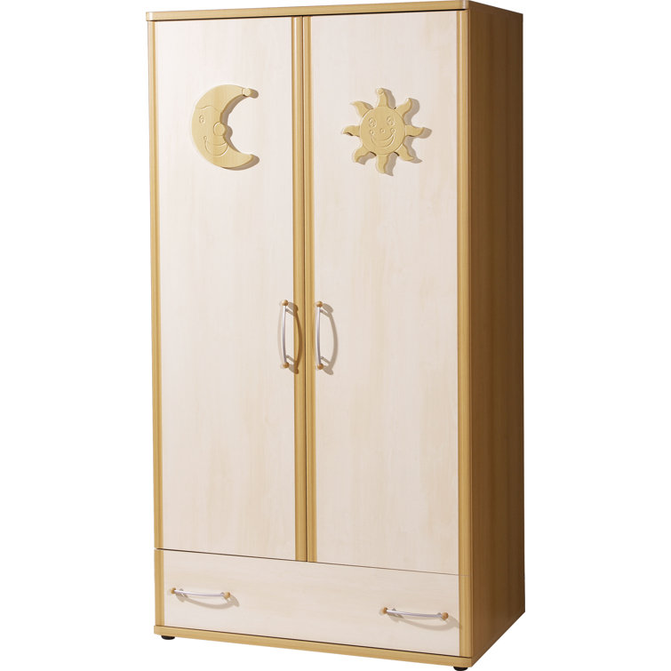 Urban Designs Darling 2 Door Wardrobe | Wayfair.co.uk