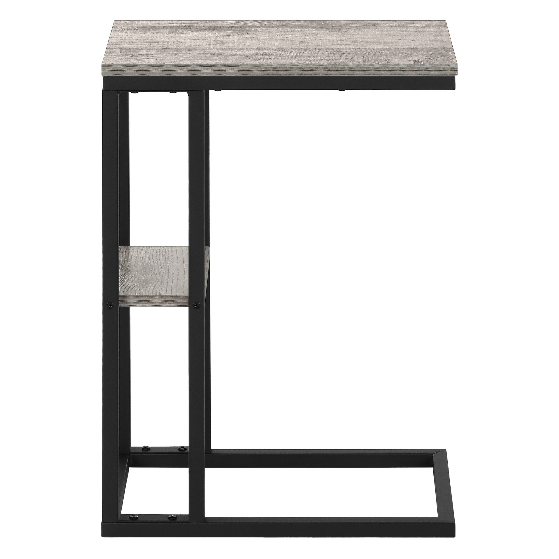 Latitude Run® Modern Living Room Snack Table - Grey Laminate Top And ...