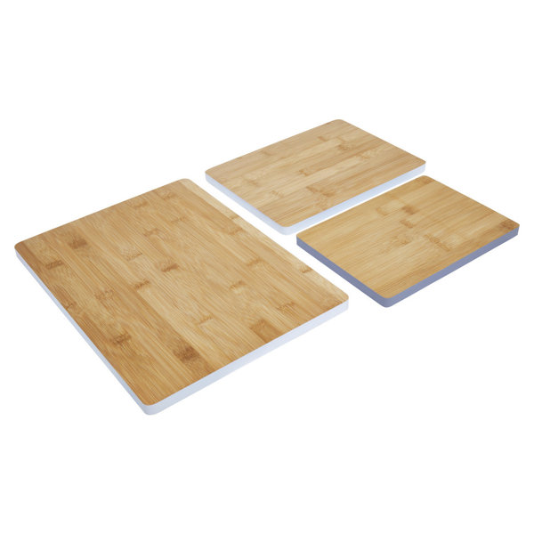 Premier Housewares Kyoto 3-Pieces Solid Wood Chopping Board Set ...