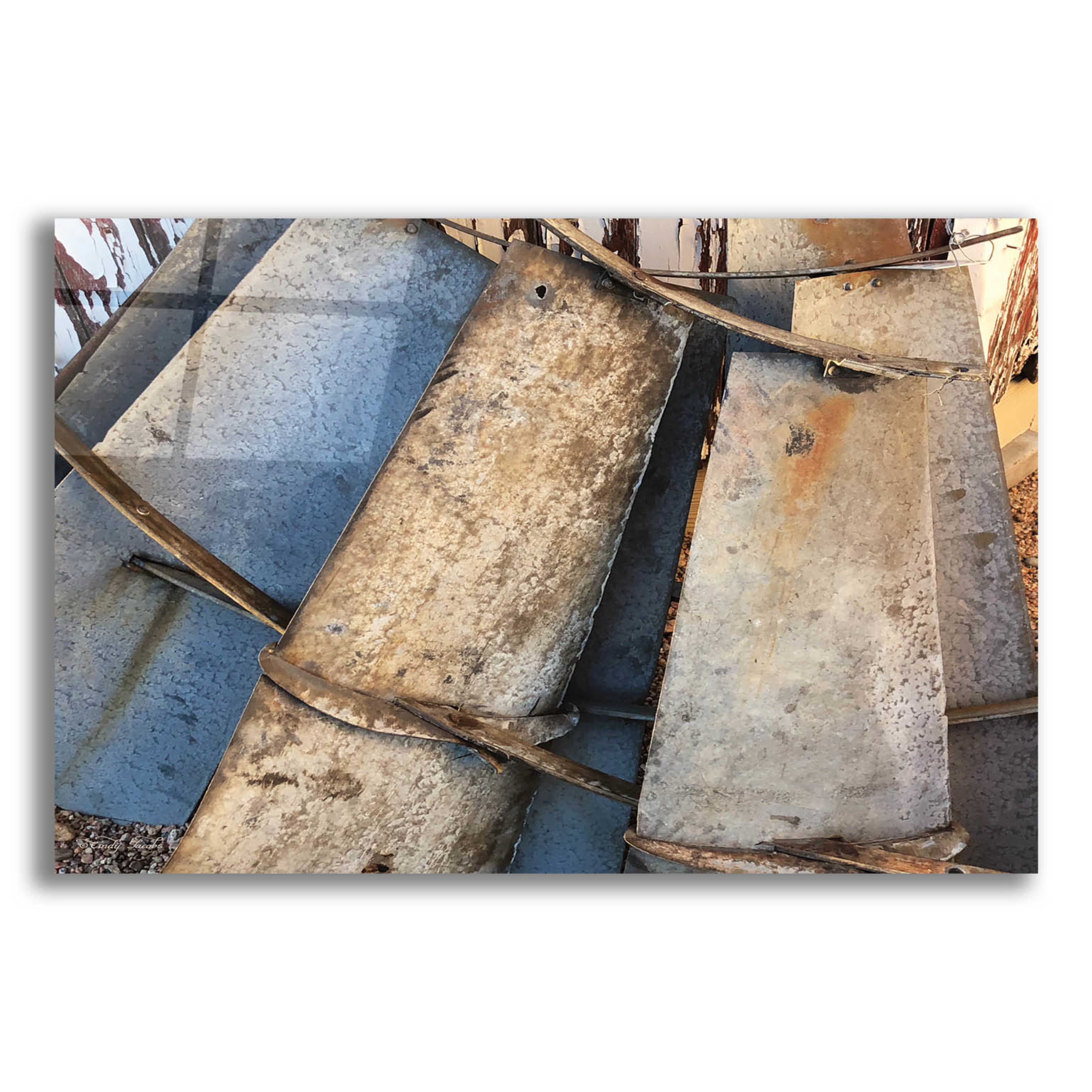 Gracie Oaks ''Windmill Blades'' By Cindy Jacobs, Acrylic Glass Wall Art ...