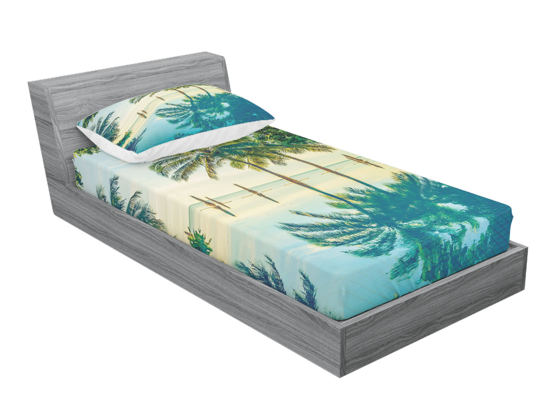 Ambesonne Landscape Sheet Set | Wayfair