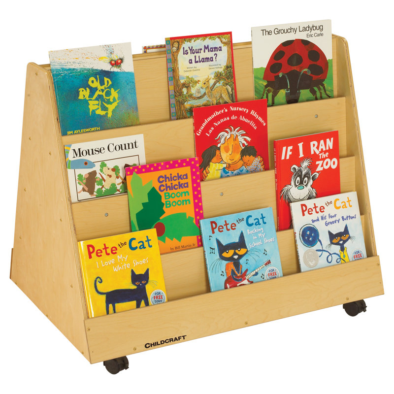 Childcraft Double Sided 8 Compartment Book Display | Wayfair