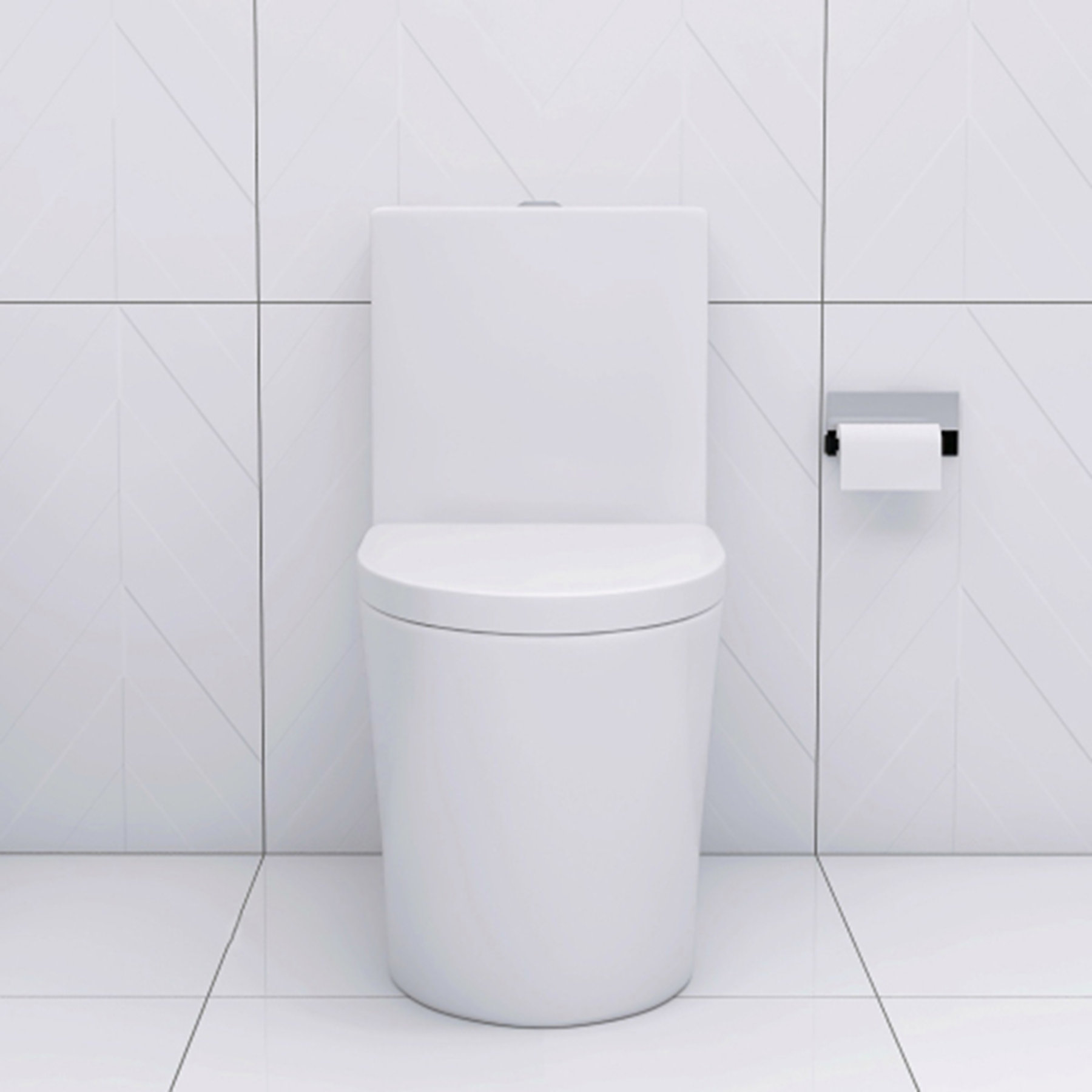 DAMALU Matte Elongated Dual-Flush Comfort Height Toilet | Wayfair