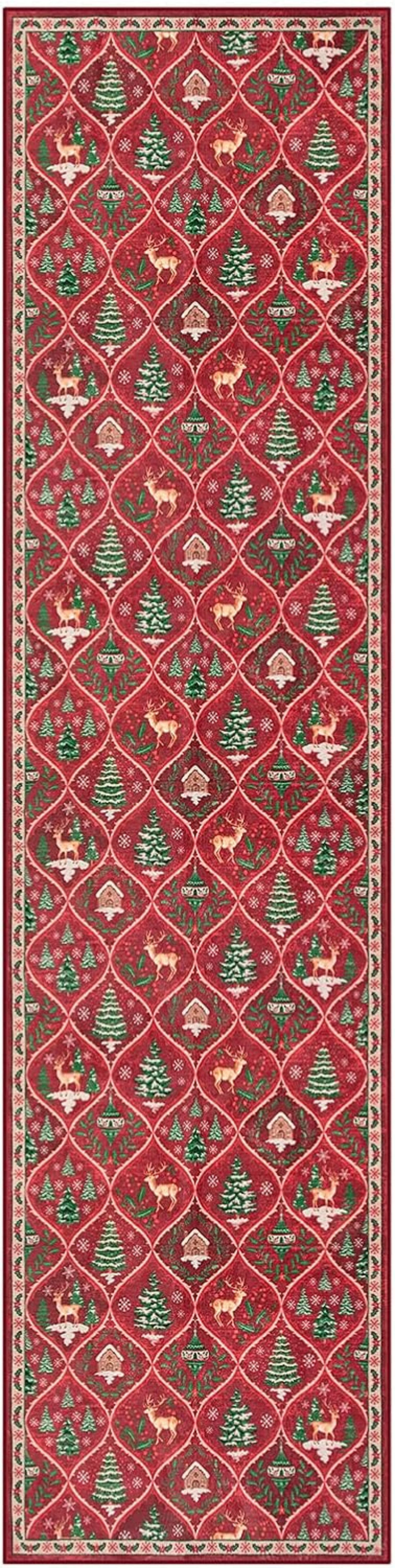 The Holiday Aisle® Christmas Rugs For Living Room, Soft Bedroom Rug ...
