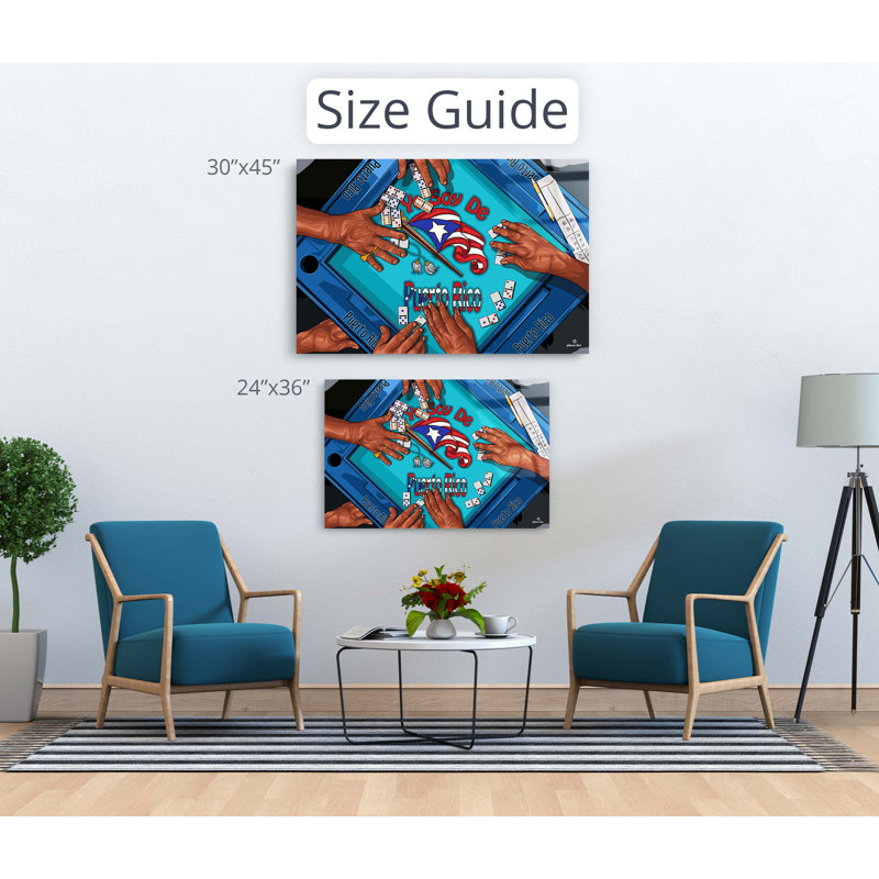 Trinx Yo Soy De Puerto Rico, El Domino Game, Acrylic Plexiglass Wall ...