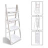 Arlmont & Co. Eri Rectangular Multi-Tiered Foldable Ladder Solid Wood ...
