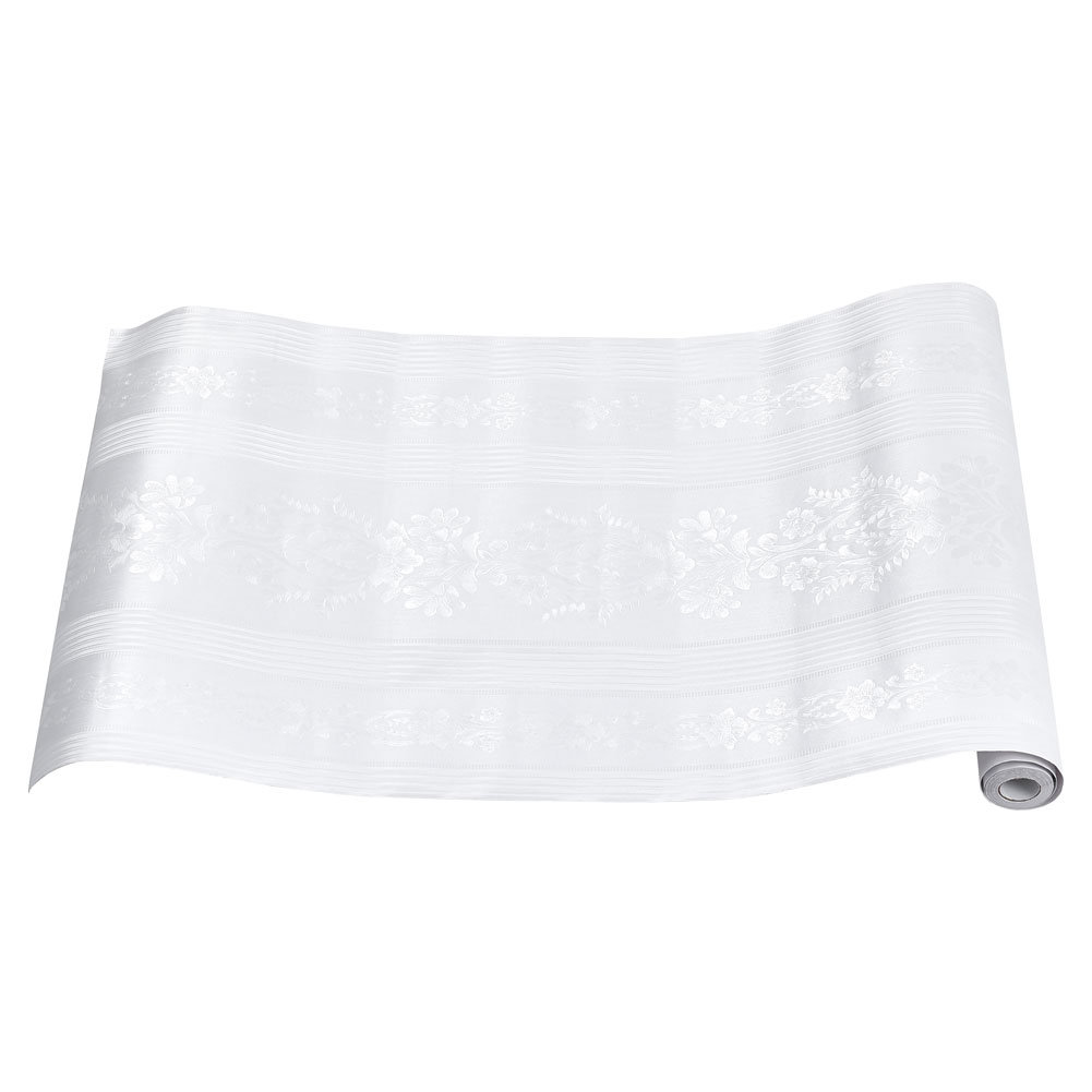 17 Stories Retro Flower Textured PVC Wallpaper Roll | Wayfair.co.uk