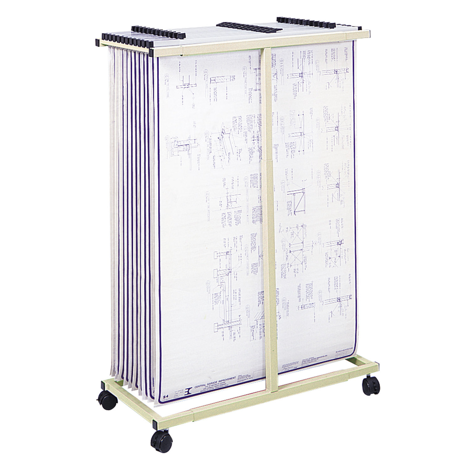 Safco Products Company Mobile Vertical Hanging Filing Cart | Wayfair