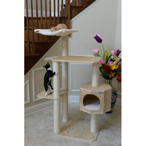 Armarkat 54'' H Premium Cat Tree & Reviews | Wayfair