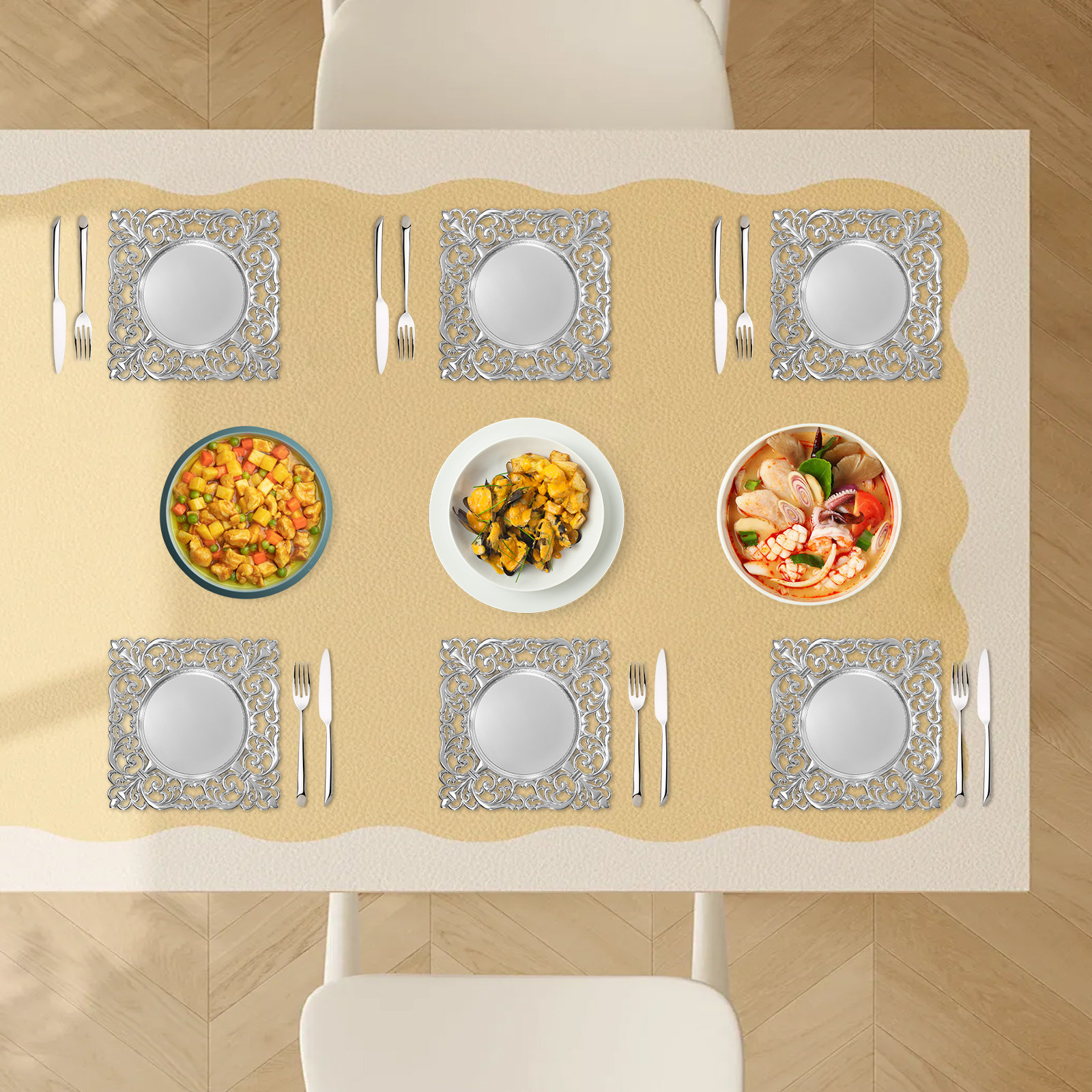 House of Hampton® 11.81" Charger (Set of 6) | Wayfair