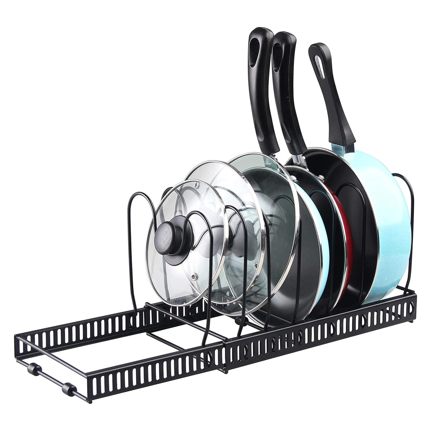 Buckingham Expandable Pot Pan Lid Organising Rack | Wayfair.co.uk