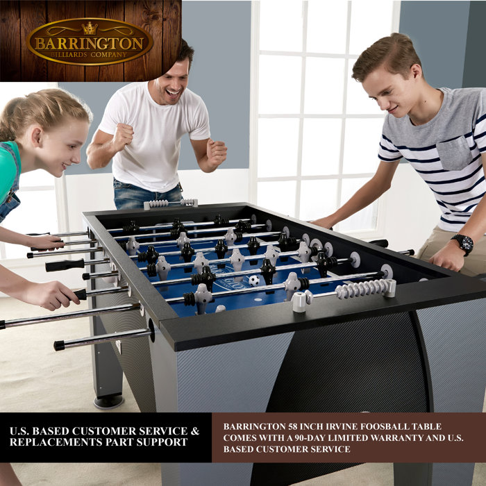 Barrington Billiards Company Barrington Billiards 58” Irvine Foosball ...