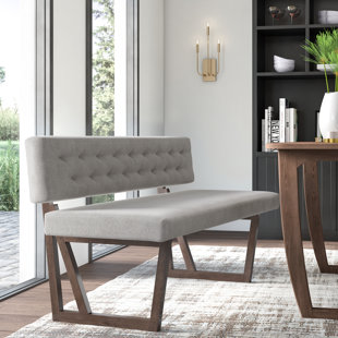 Upholstered Kitchen & Dining Benches You'll Love | Wayfair