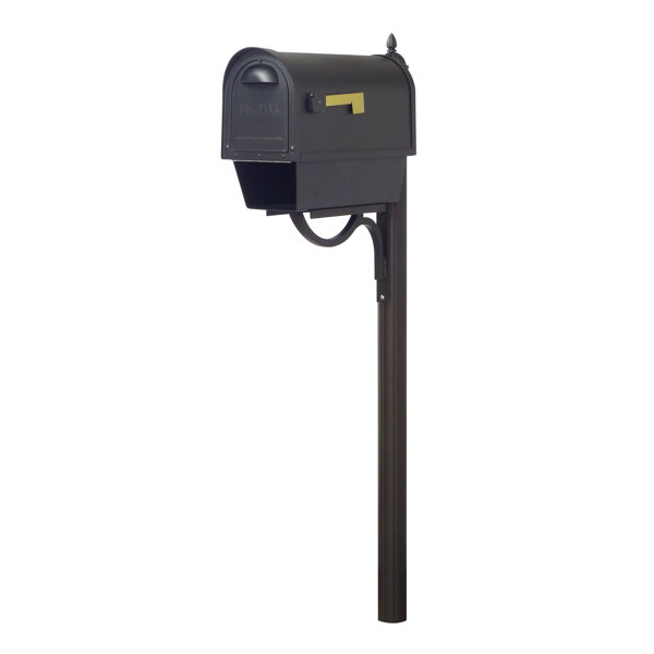 Special Lite Products Classic Curbside Mailbox with Post Included | Wayfair