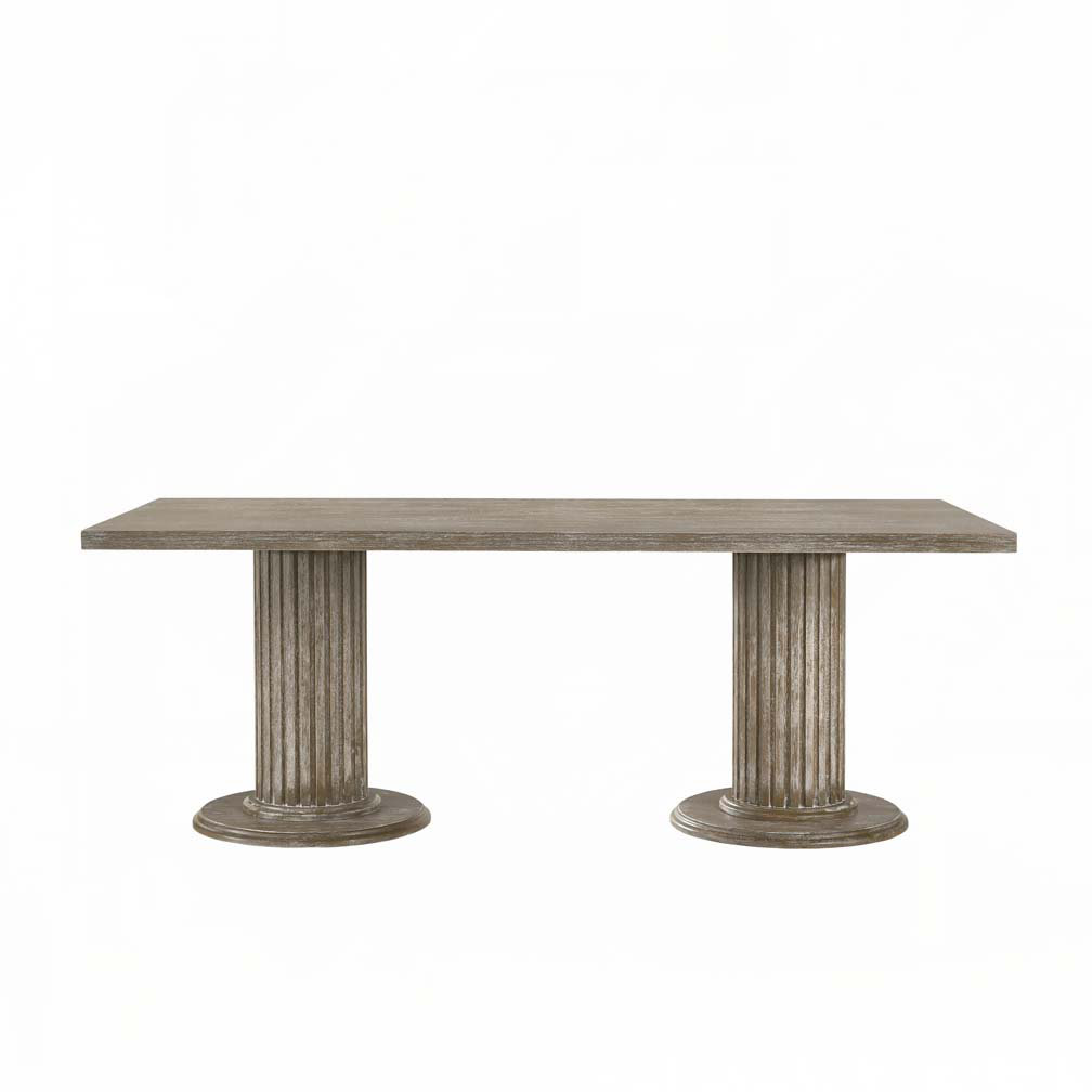Rosalind Wheeler Gray Dining Table | Wayfair