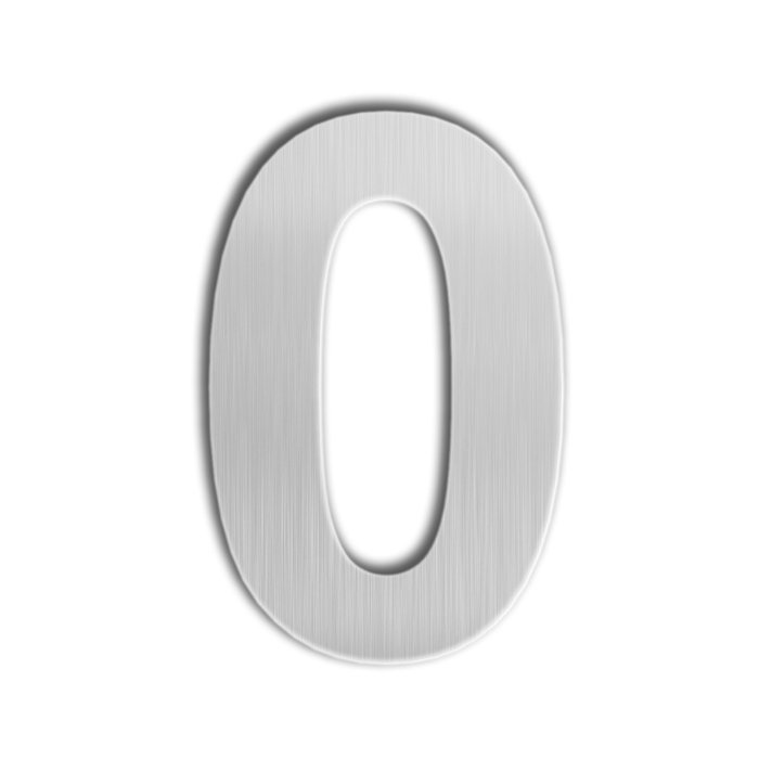 QTHomeDecor 8'' H Metal House Letters And Numbers & Reviews | Wayfair