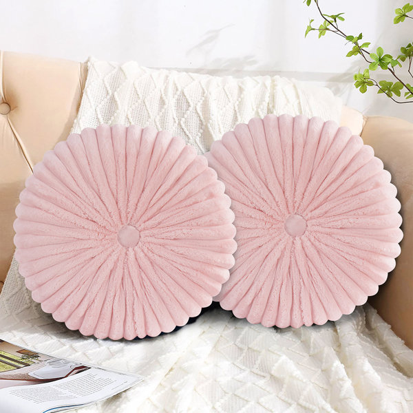 Homechoice International Group Decorative Round Throw Pillows For Bed ...