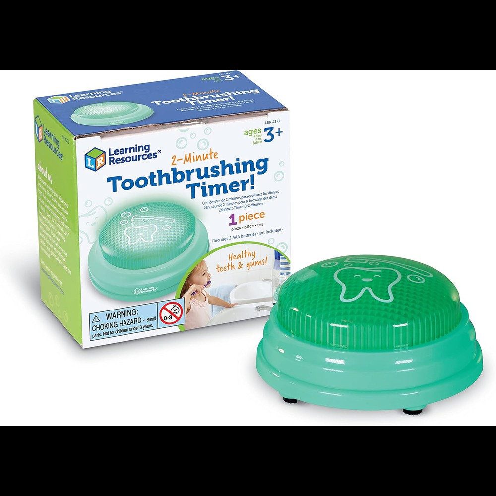 Invenitiah Learning Resources 2-Minute Toothbrushing Timer - 1 Piece ...