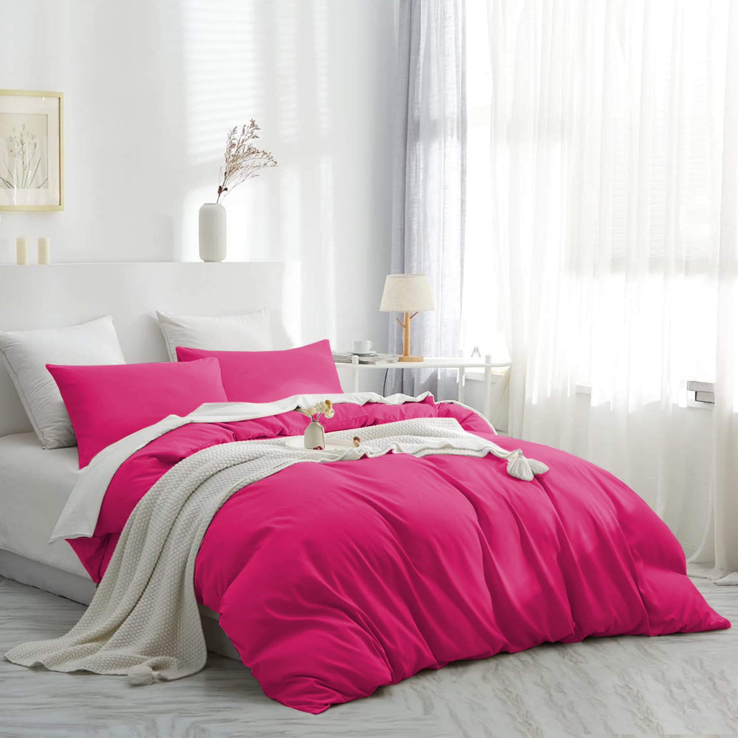 IMPERIAL HOMEWARE LONDON LIMITED Modern & Contemporary Microfiber Duvet ...