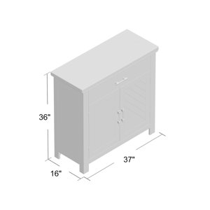 Three Posts™ Kephart 2 Door Accent Cabinet & Reviews | Wayfair