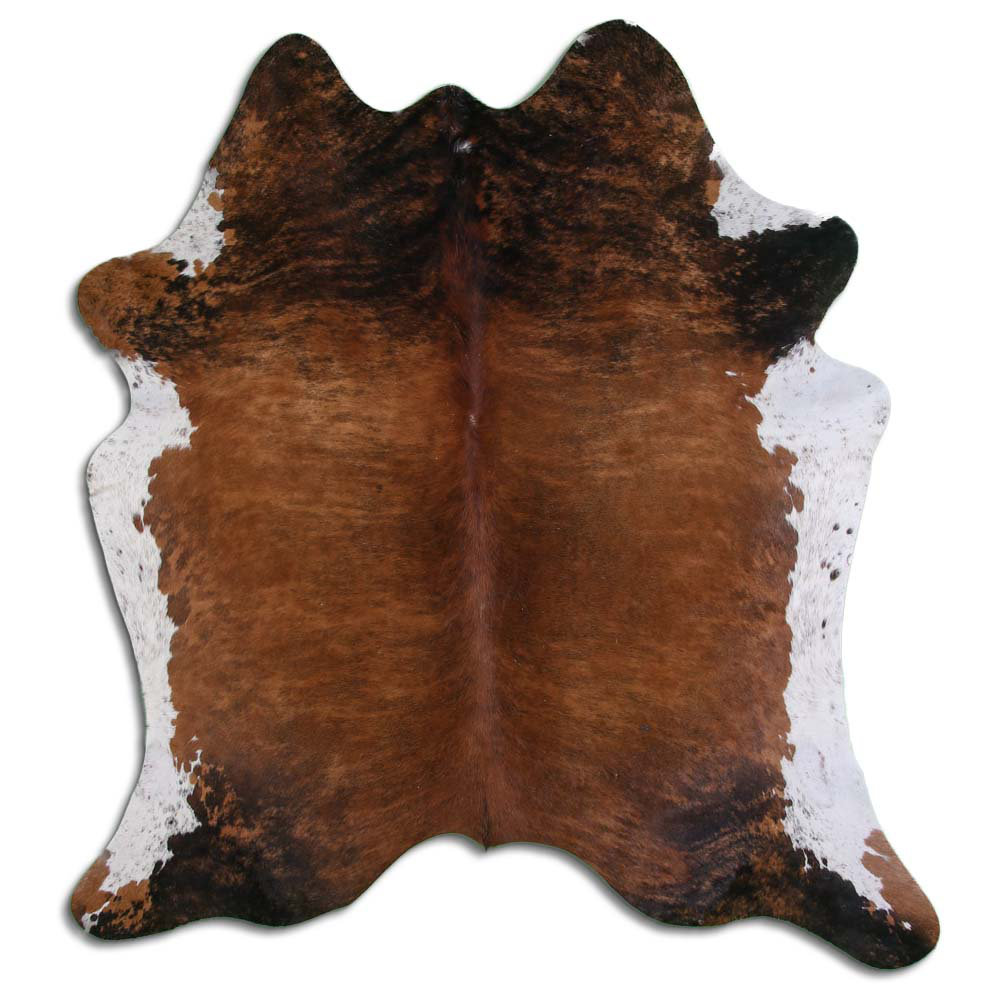Foundry Select NATURAL HAIR ON Cowhide RUG EXOTIC WHITE BELLY 2 - 3 M ...