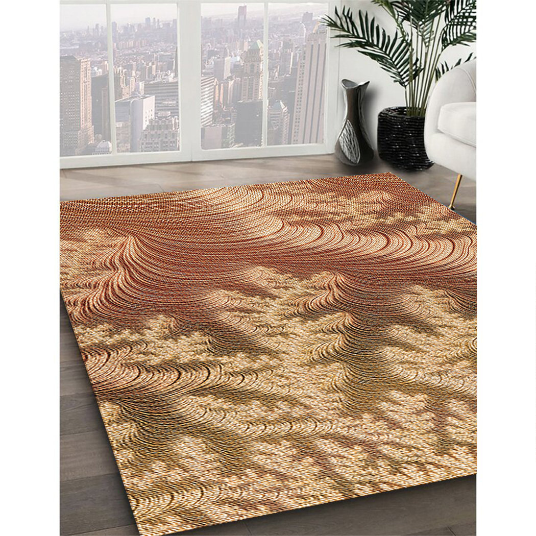 Orren Ellis 100% Machine Washable Patterned 2989 Area Rug | Wayfair
