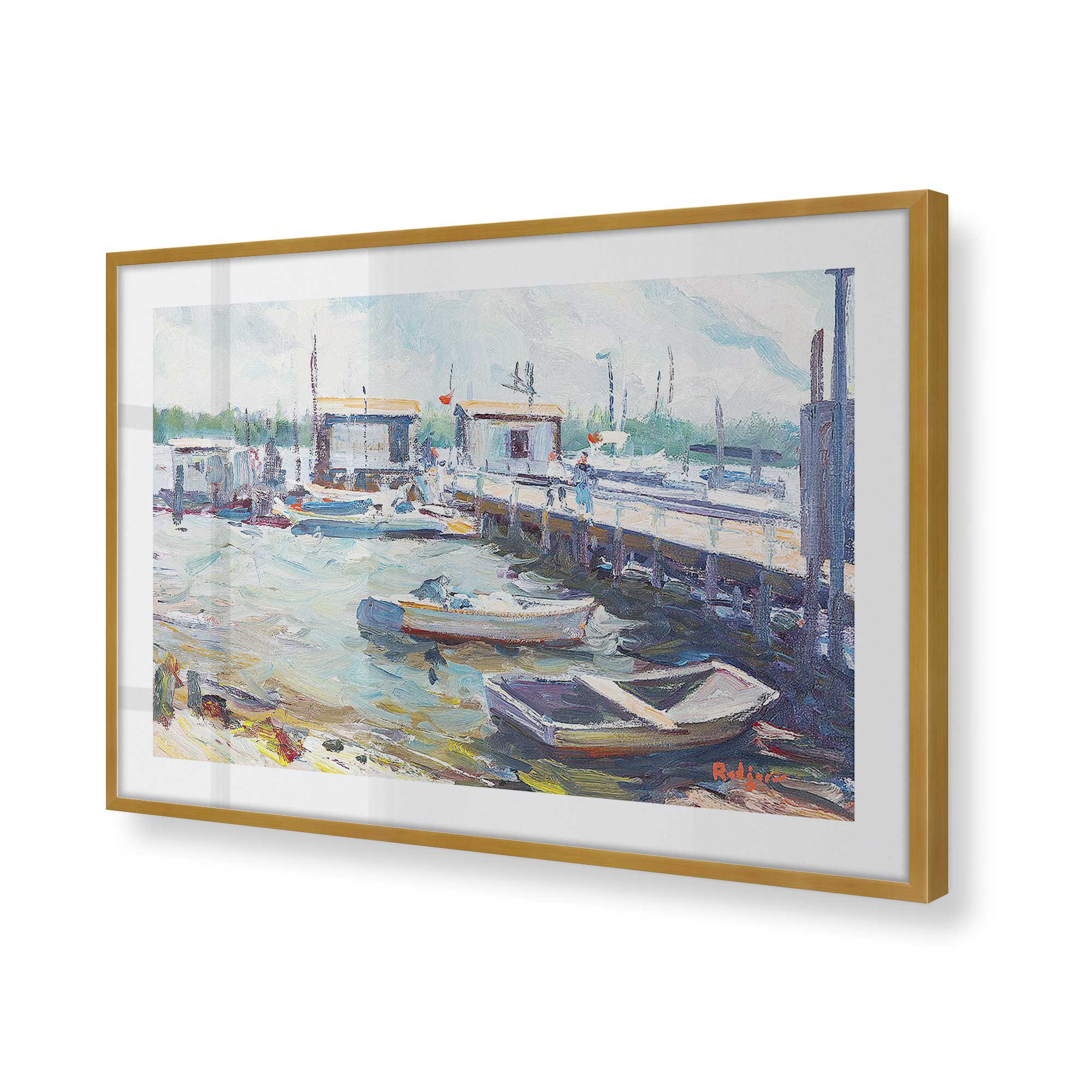 Breakwater Bay Naples' Waterside Hideaway Framed On Paper by Richard A ...